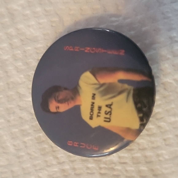 unbranded | Other | Vintage Bruce Springsteen Pin | Poshmark